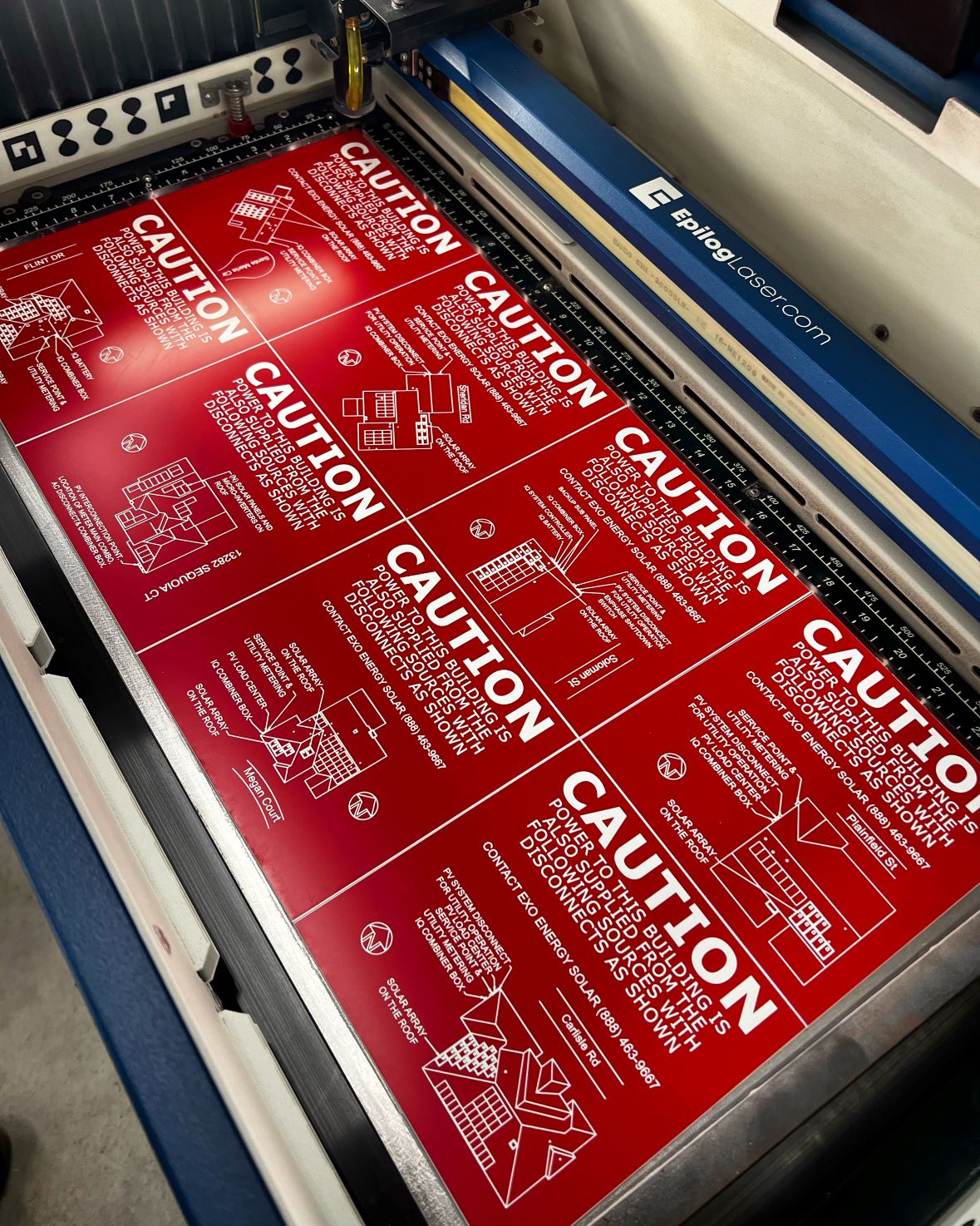 Custom Solar Labels Signs Manufacturer Industry Experts